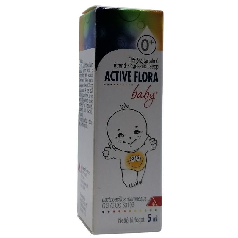 3340 Ft - Active Flora Baby+ csepp 5ml - Egészségpláza Budapest