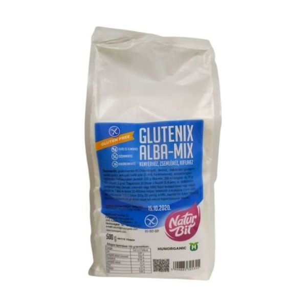 1510 Ft - Glutenix Alba mix 500g - EgészségPláza Budapest