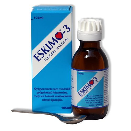5609 Ft - Eskimo-3 halolaj 105ml - Egészségpláza Budapest
