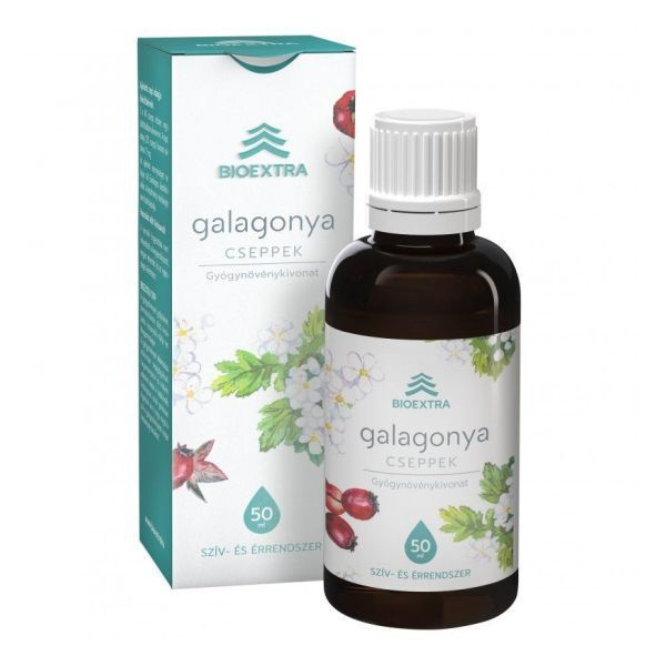 2541 Ft - Bioextra galagonya cseppek 50ml - Egészségpláza Budapest