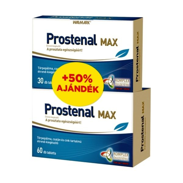4180 Ft - Prostenal MAX tabletta 60+30db - Egészségpláza Budapest